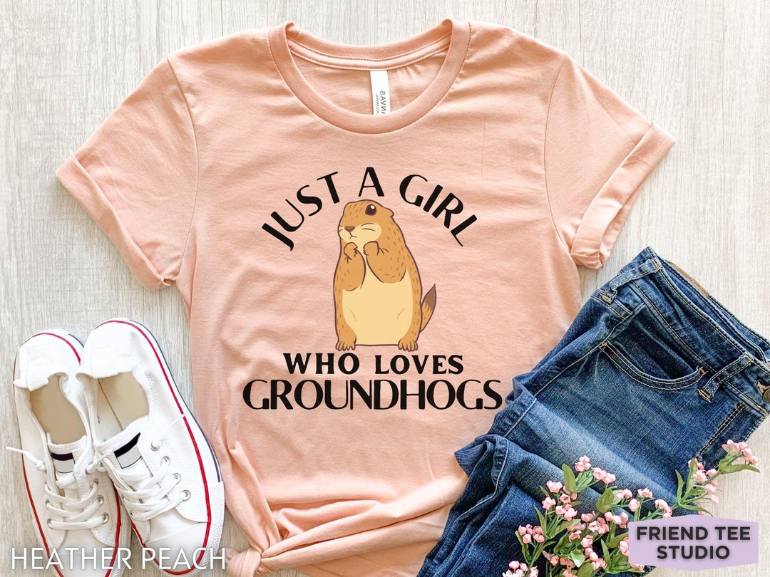 Funny Groundhog Shirt, Groundhog Gifts for Her, Groundhog Day Tshirt ...