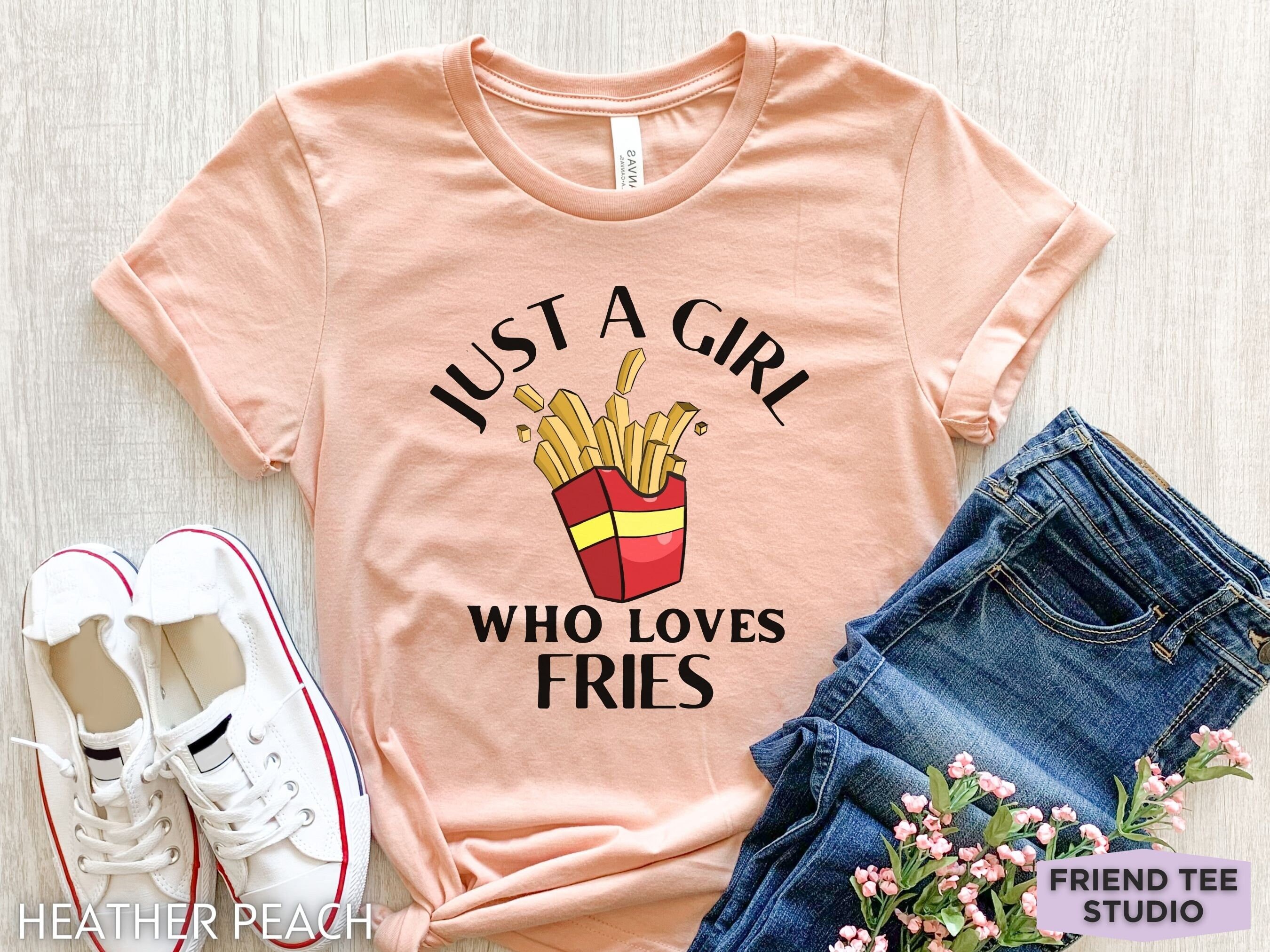 Fries Shirt, French Fries, Fries Gift, French Fries Gift, Potato Shirt ...