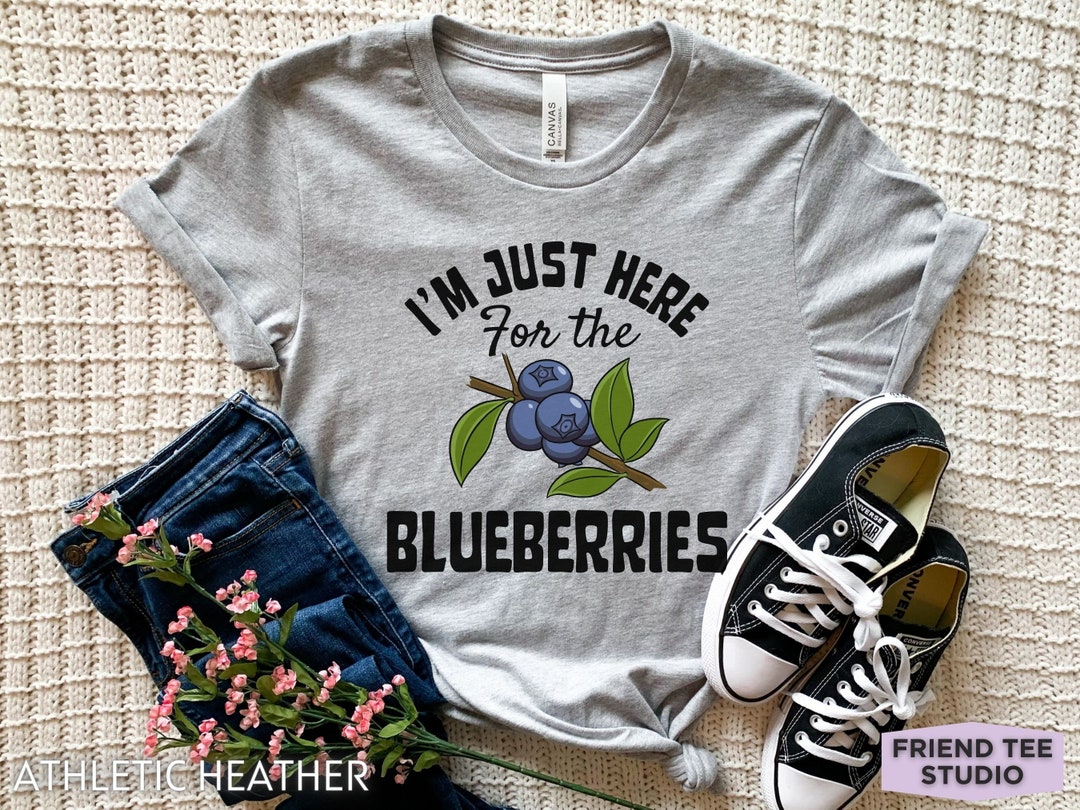 Blueberry Shirt, Blueberry Tshirt, Blueberry Fruit, Blueberry Gifts ...