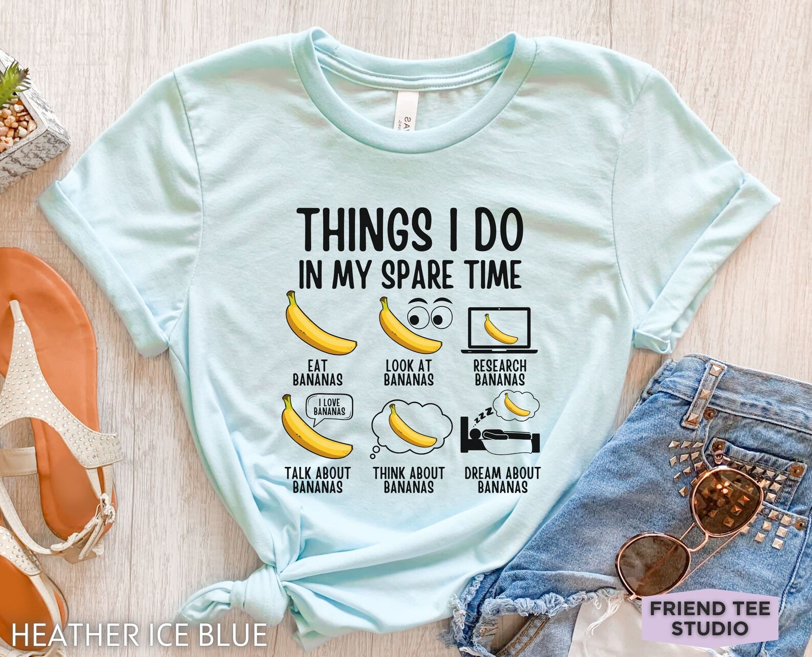 Banana Shirt, Funny Banana T Shirt, Banana Gifts, Girls Banana Tee ...