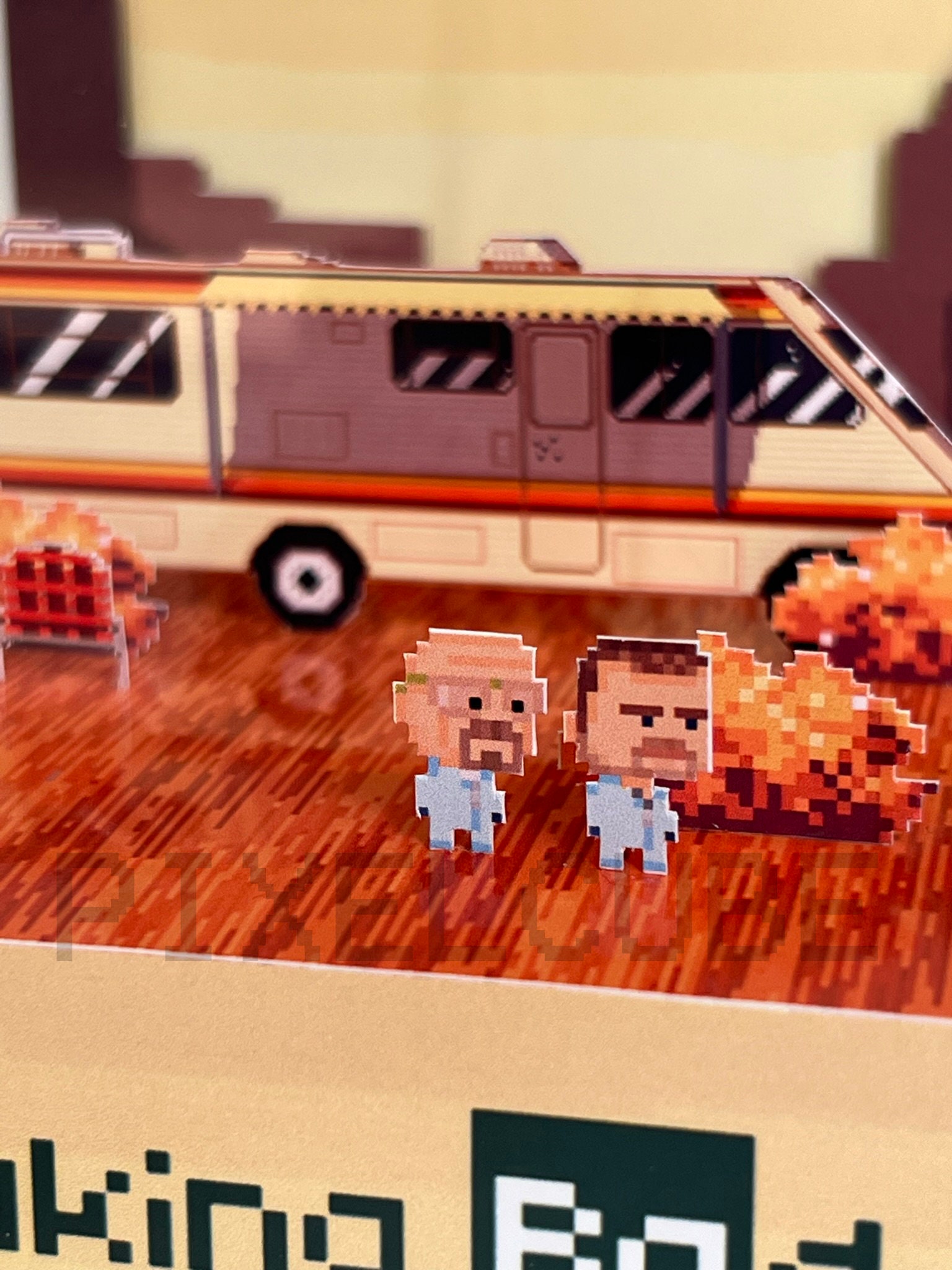 Breaking Bad DIY Diorama Cube Template Breaking Bad Cube Digital File ...