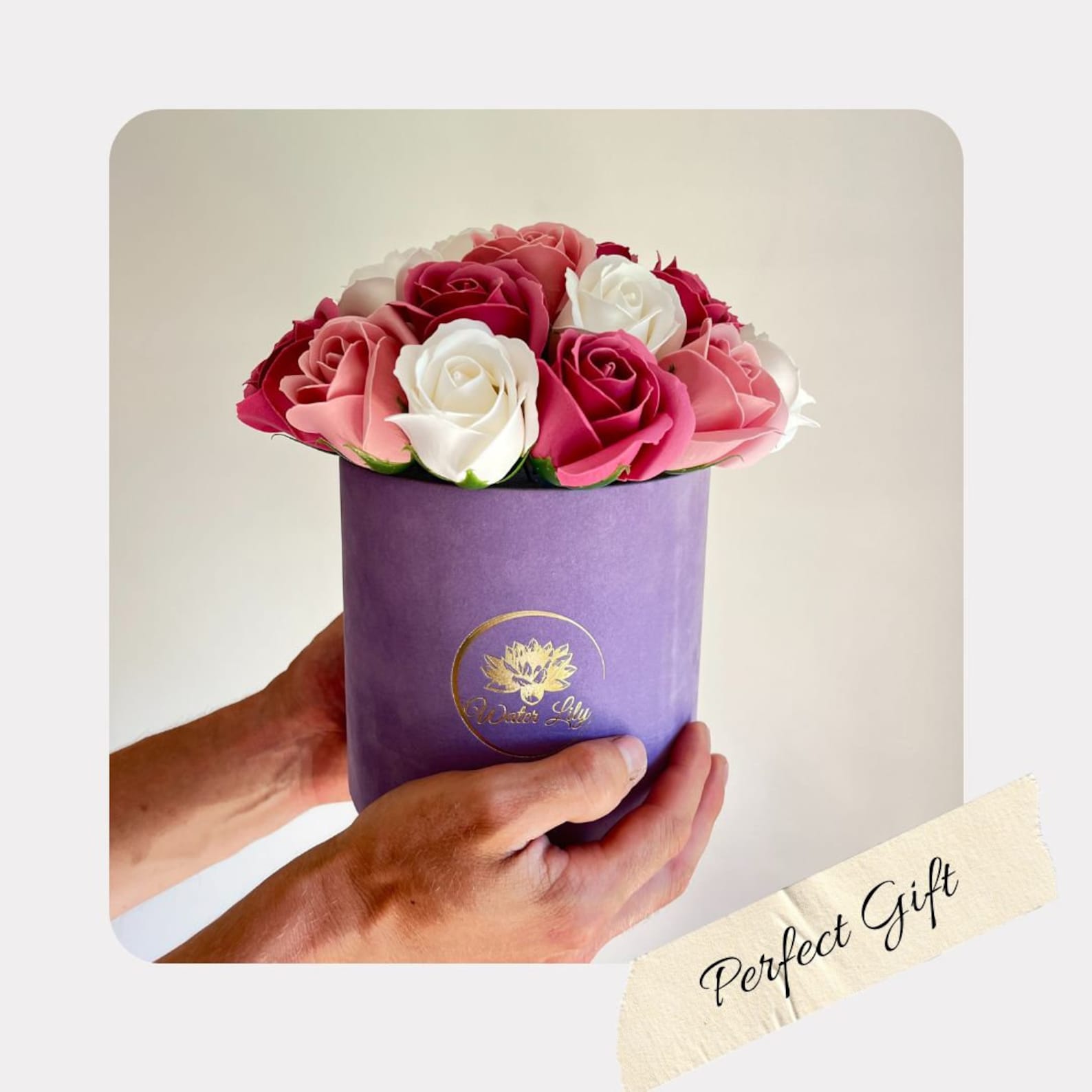 Eternal Artificial Roses Bouquet: Soap Flowers Perfect Gift for Her - Etsy