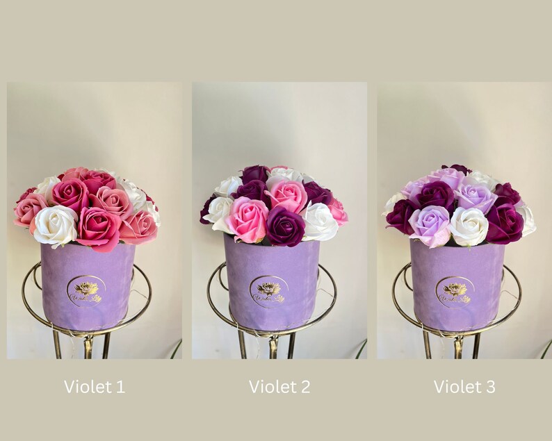 Eternal Artificial Roses Bouquet: Soap Flowers Perfect Gift for Her - Etsy