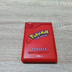 Pokemon Pokedex Hand Held Vintage Toy 1998 by Tiger Electronics ...