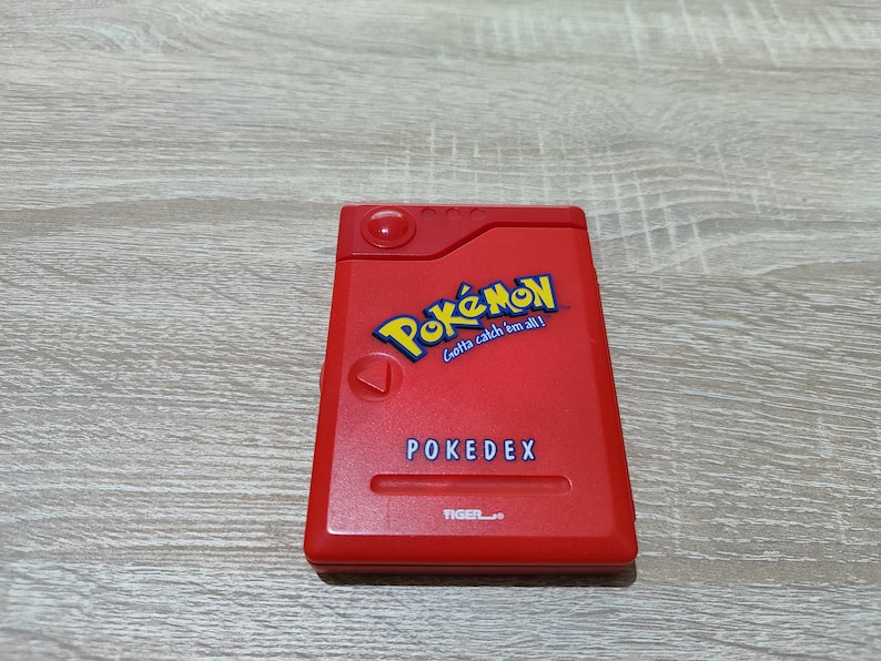 Pokemon Pokedex Hand Held Vintage Toy 1998 by Tiger Electronics ...