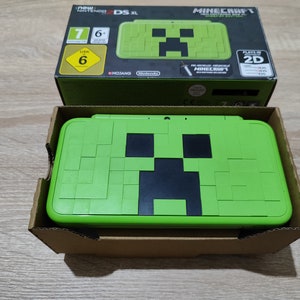 2DS XL Minecraft Creeper Edition Console - Etsy