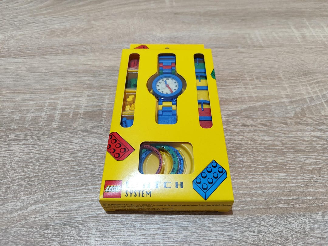 Rare SEALED NOS Vintage 1997 LEGO Watch System Master Glows in the Dark ...