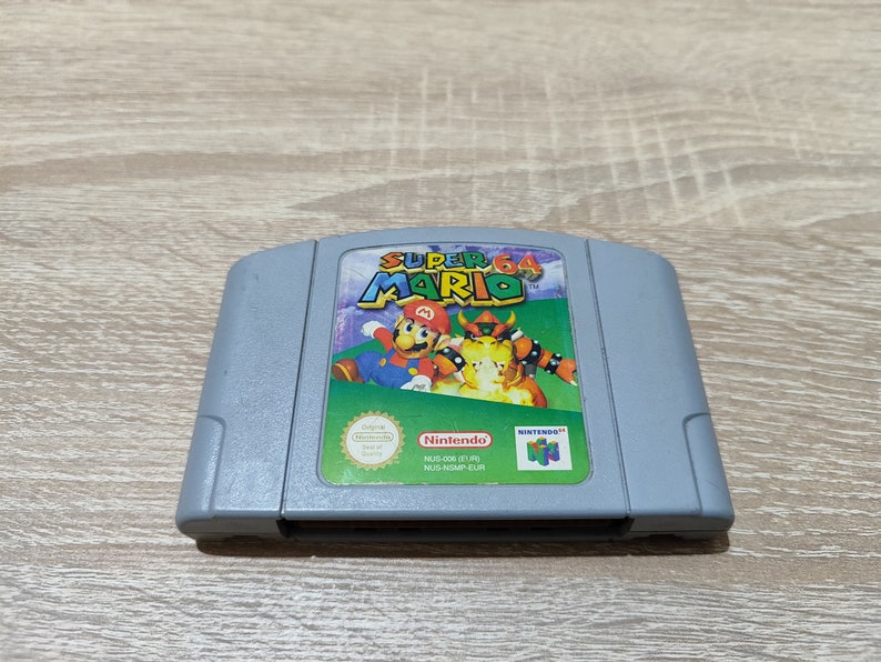 Super Mario N64 Game Only Tested Authentic - Etsy