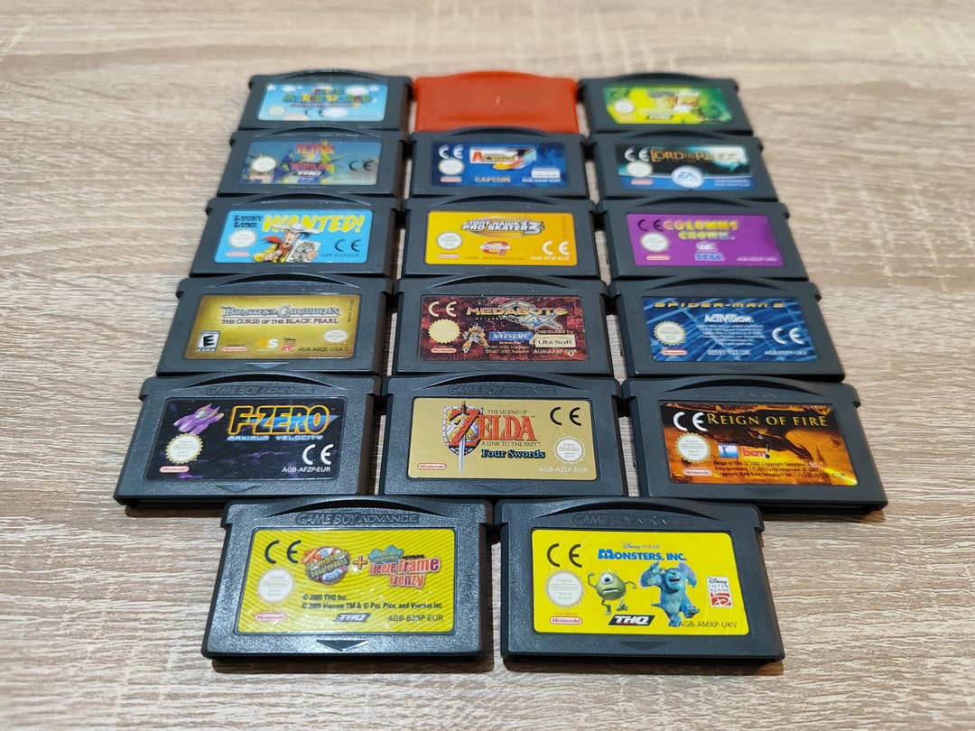 Game Boy Advance Games ONLY *choose Yours* - Etsy