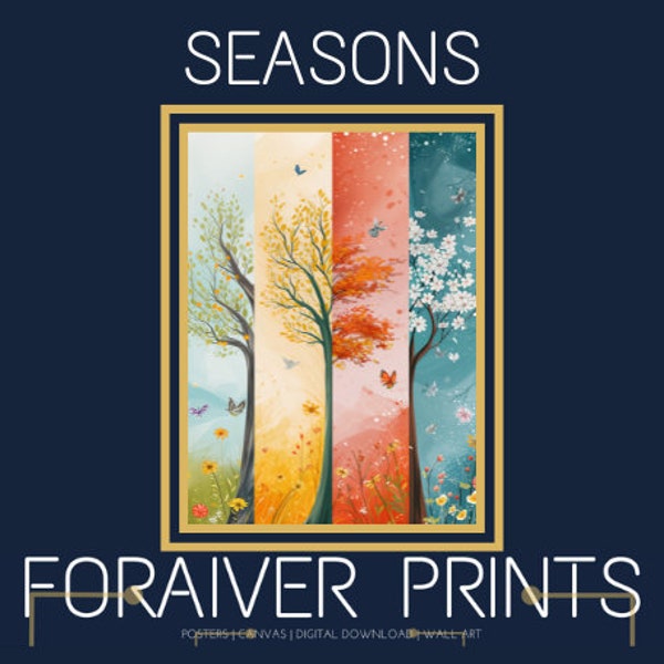 Four Season Tree - Etsy