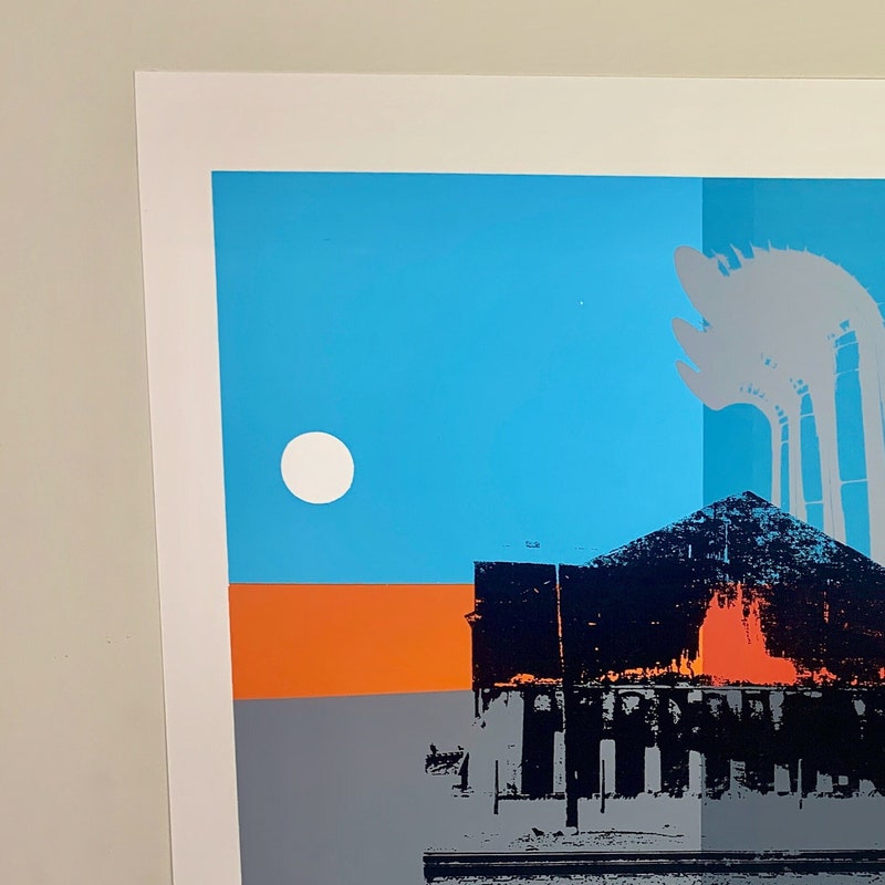 Screen Print Art - Etsy UK