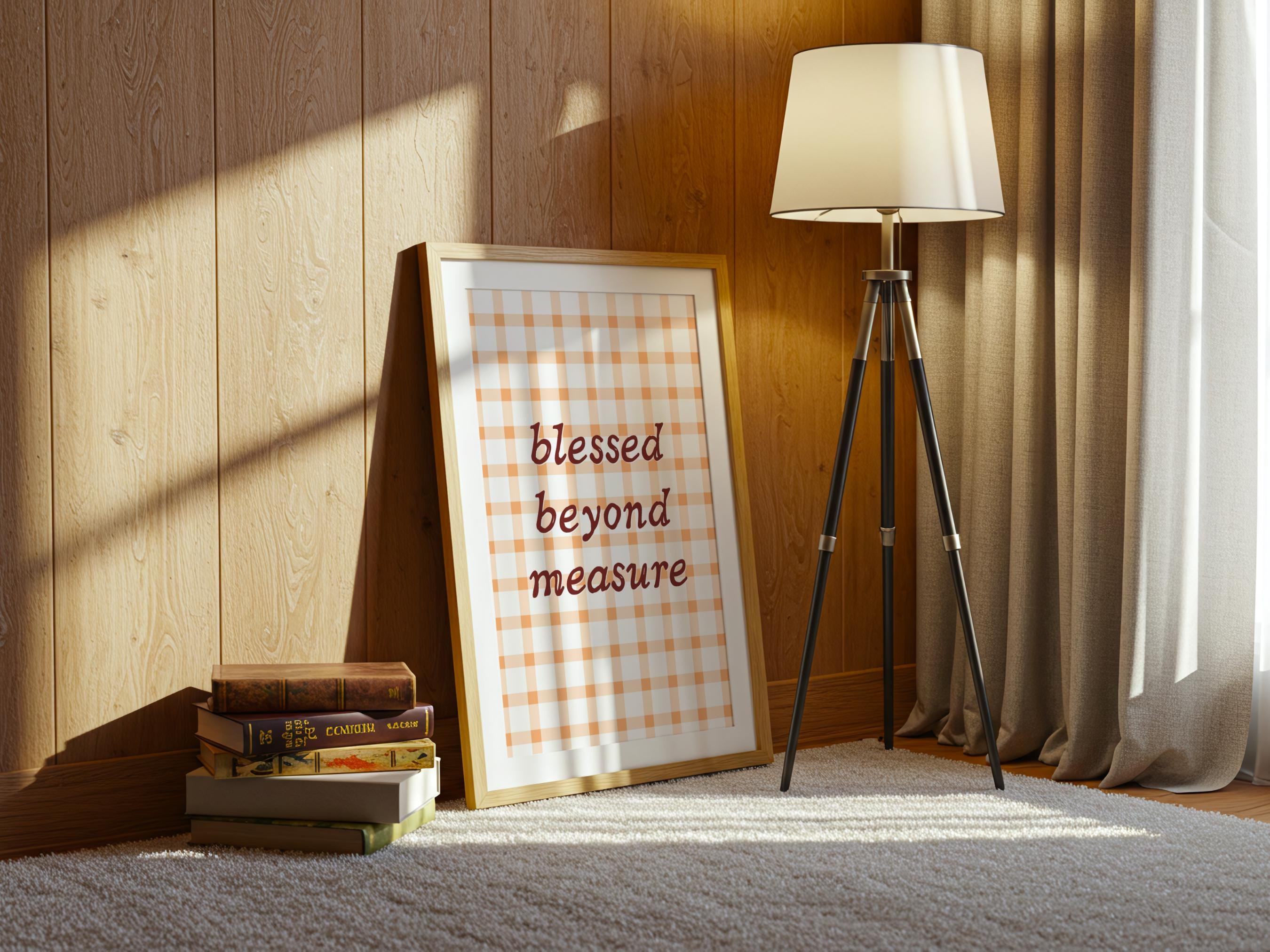 Fall Christian Wall Art Set of 3 Thanksgiving Faith Decor Autumn Bible ...