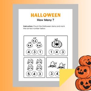 10-page Digital Halloween Activity and Learning Pack for Kids Fun ...