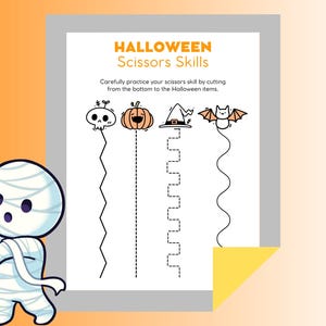10-page Digital Halloween Activity and Learning Pack for Kids Fun ...