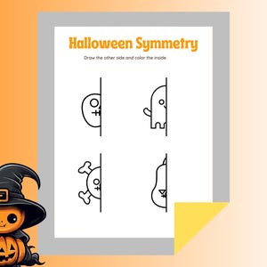 10-page Digital Halloween Activity and Learning Pack for Kids Fun ...