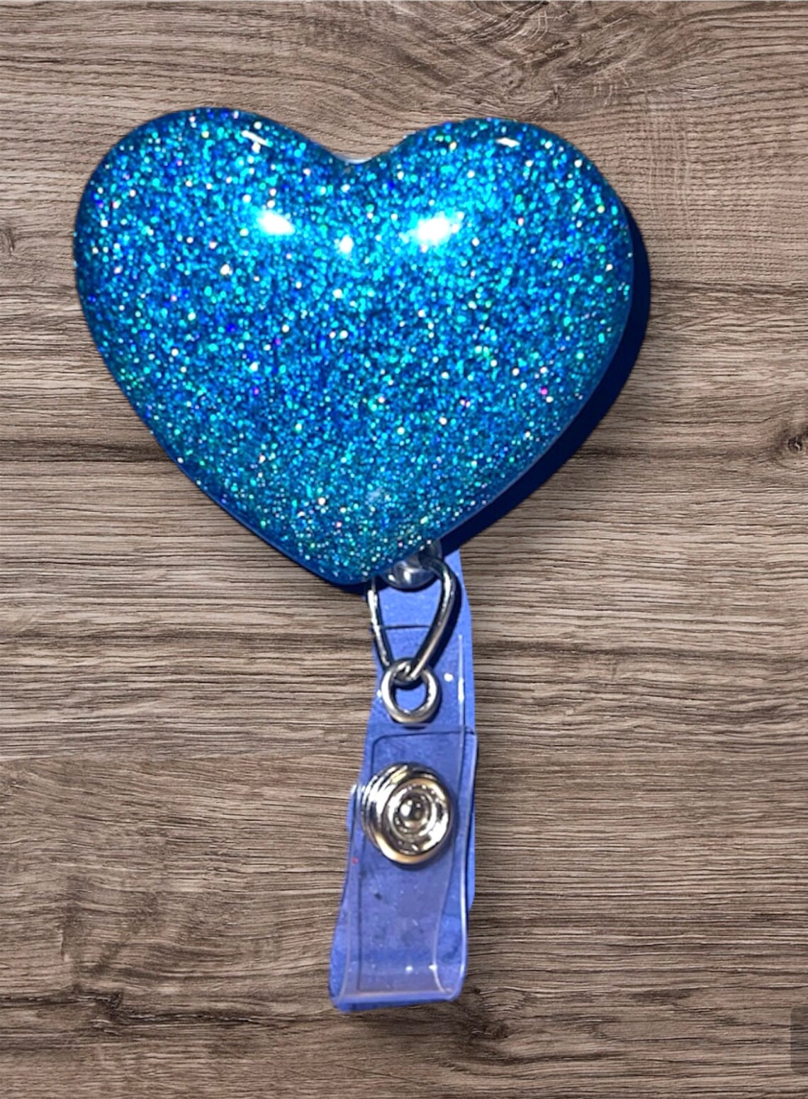Heart Badge Reel or Pop Socket - Etsy