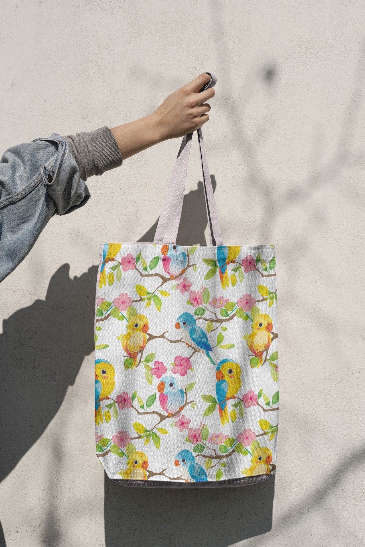 Cute Parrot Seamless | Seamless Patterns | Instant Download | Printable ...