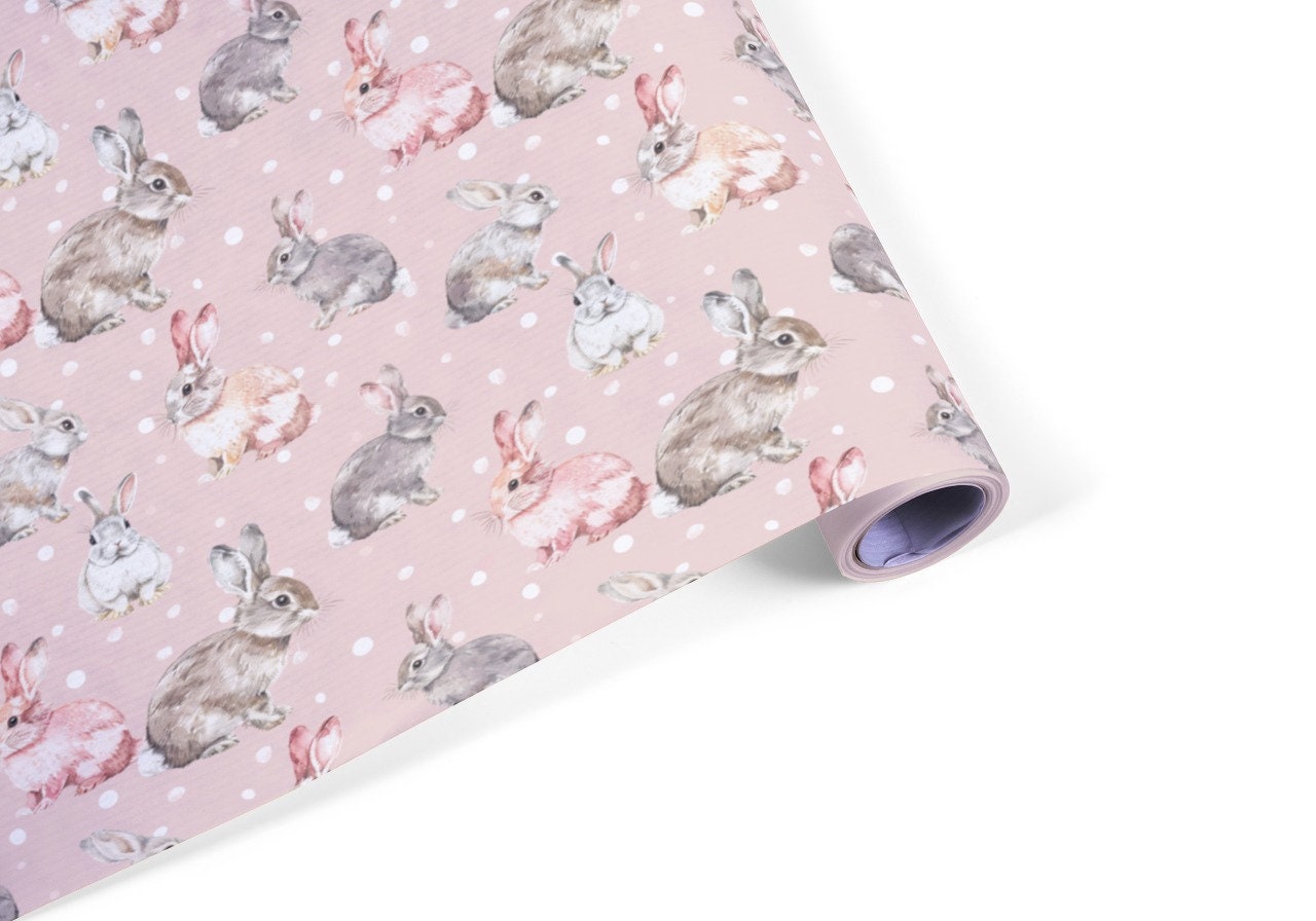 Rabbit on the Grass Seamless Pattern, Cute Rabbit Seamless, New Baby ...