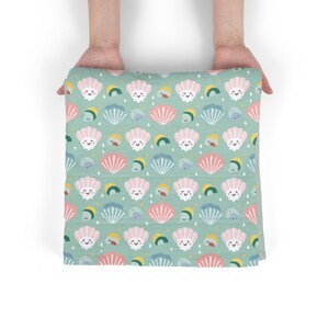 Seamless Pattern Scallop Repeat Pattern for Fabric Under the Sea ...