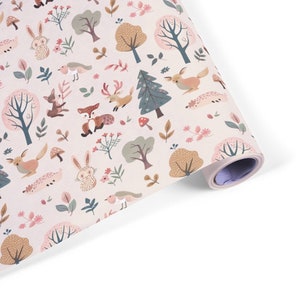 Woodland Animals Seamless Pattern | Forest Digital Paper (300 DPI) - Etsy