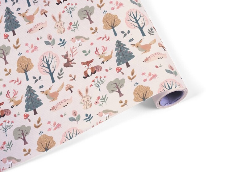 Woodland Forest Seamless Patterns Instant Download Printable Digital ...