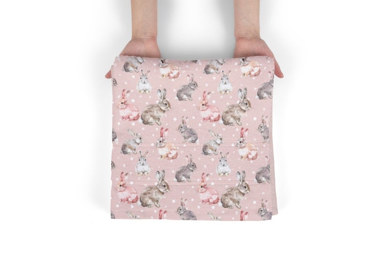 Rabbit on the Grass Seamless Pattern, Cute Rabbit Seamless, New Baby ...