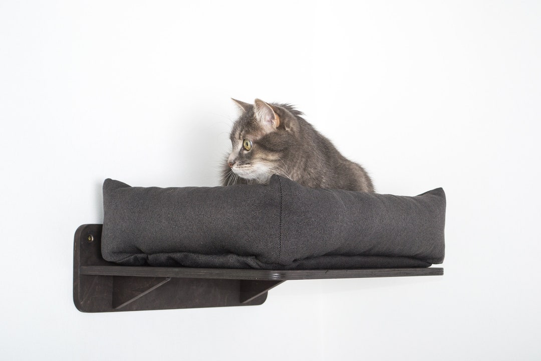 Cat Wall Bed, Cat Shelf, Cat Wall Shelves, Cat Pillow, Cat Perch ...