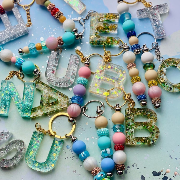 Resin Keychain - Etsy