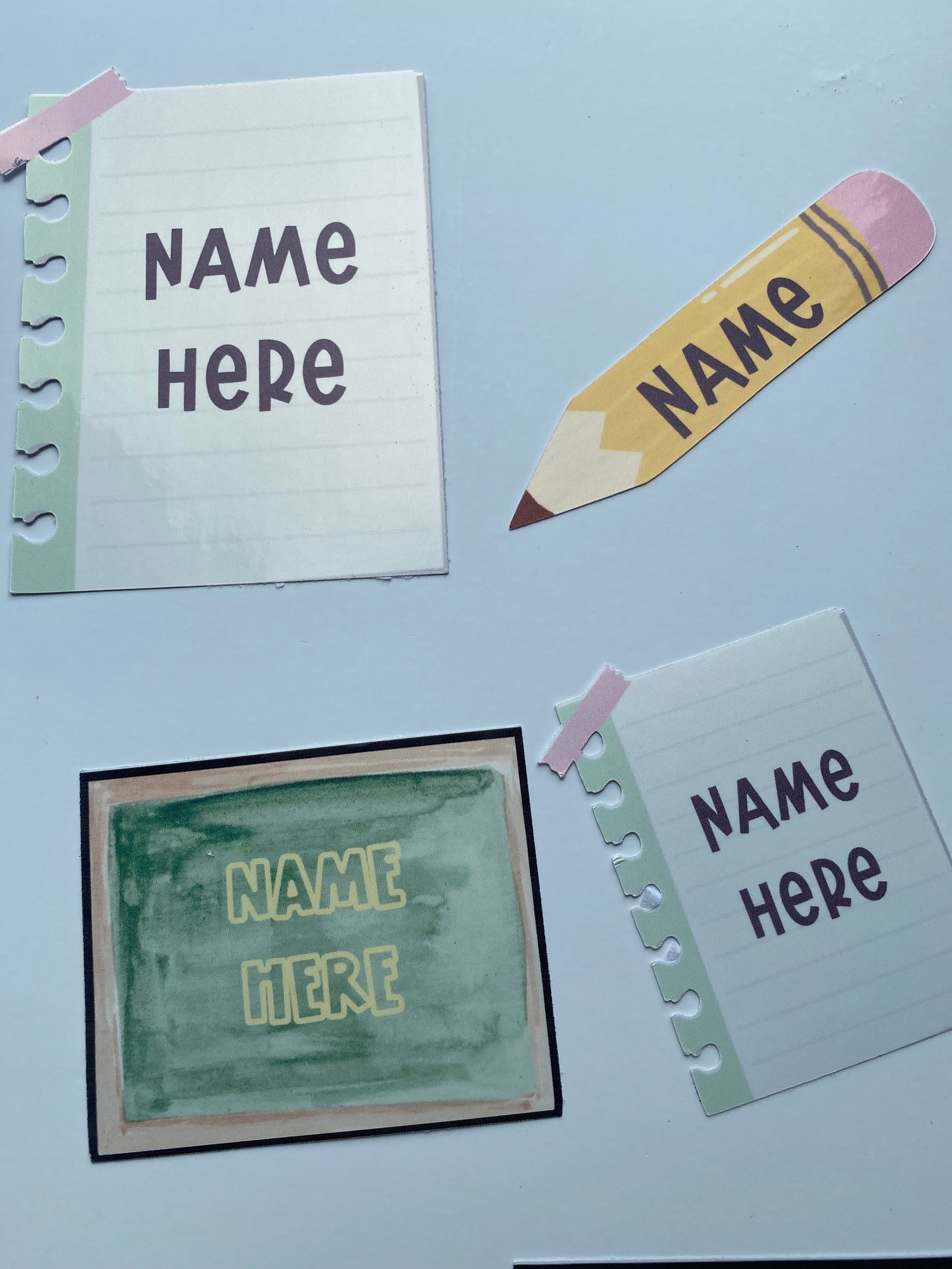 Back to School Labels Back to School Stickers School Supplies Labels ...