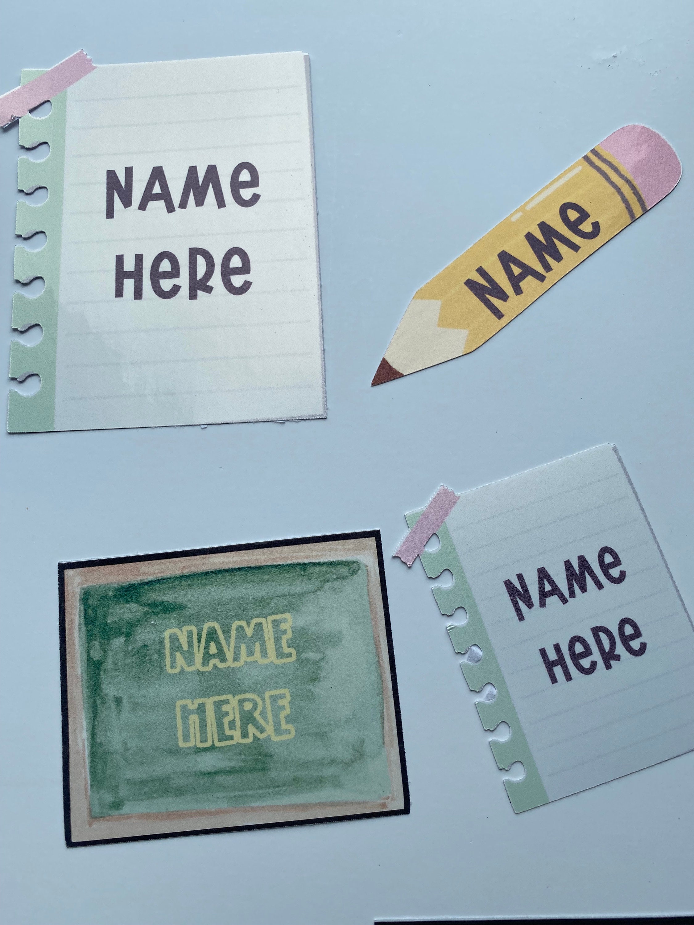 Back to School Labels Back to School Stickers School Supplies Labels ...