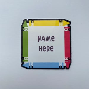 Back to School Labels Back to School Stickers School Supplies Labels ...