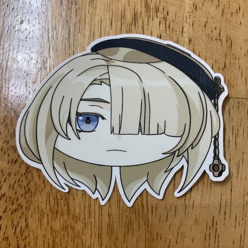 Genshin Impact Fontaine Squishy Face Stickers - Neuvillette, Furina ...