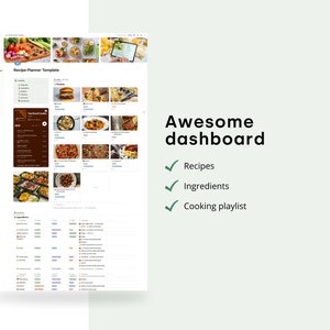 Notion Recipe Planner to Help Plan Your Meals | in the Kitchen Meal ...