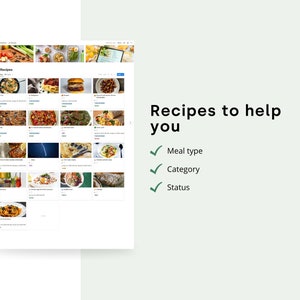 Notion Recipe Planner to Help Plan Your Meals | in the Kitchen Meal ...