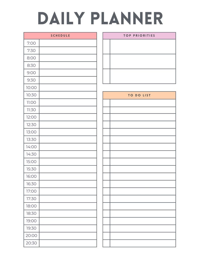 NEW DROP: Home Organization Bundle With Cleaning Checklist, Planners ...