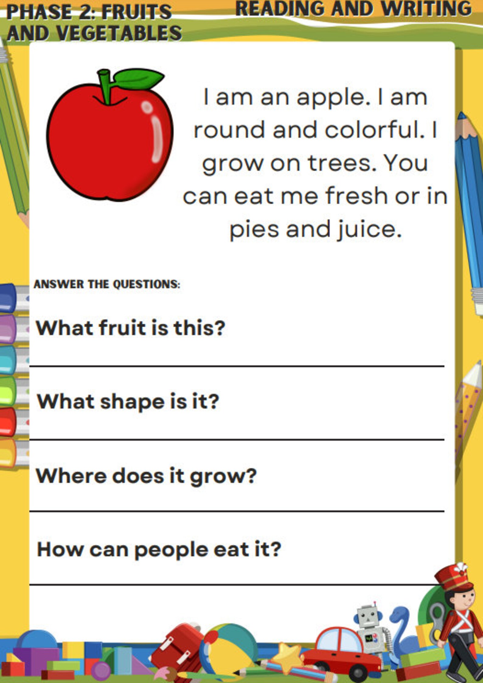 Children's Reading and Writing Book - Etsy