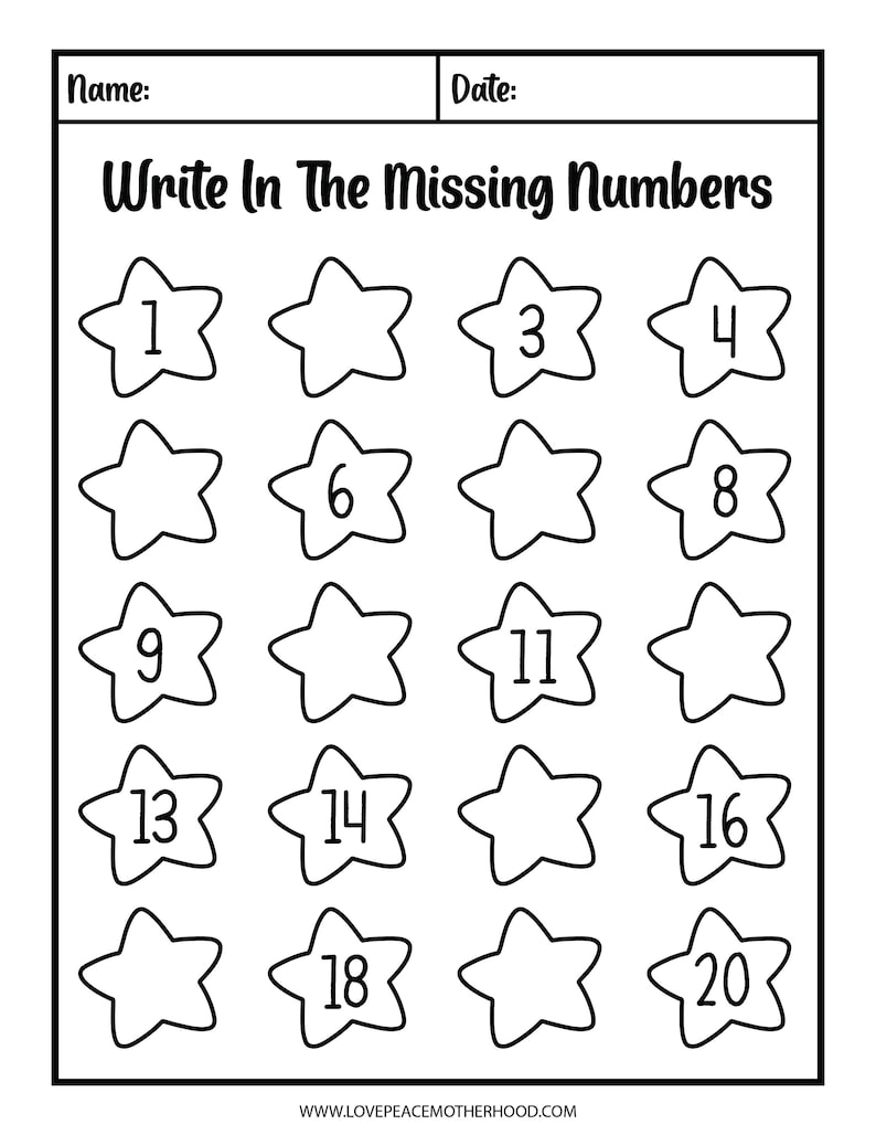 Ocean Themed Preschool/ Kindergarten Learning Bundle, Ocean Printable ...