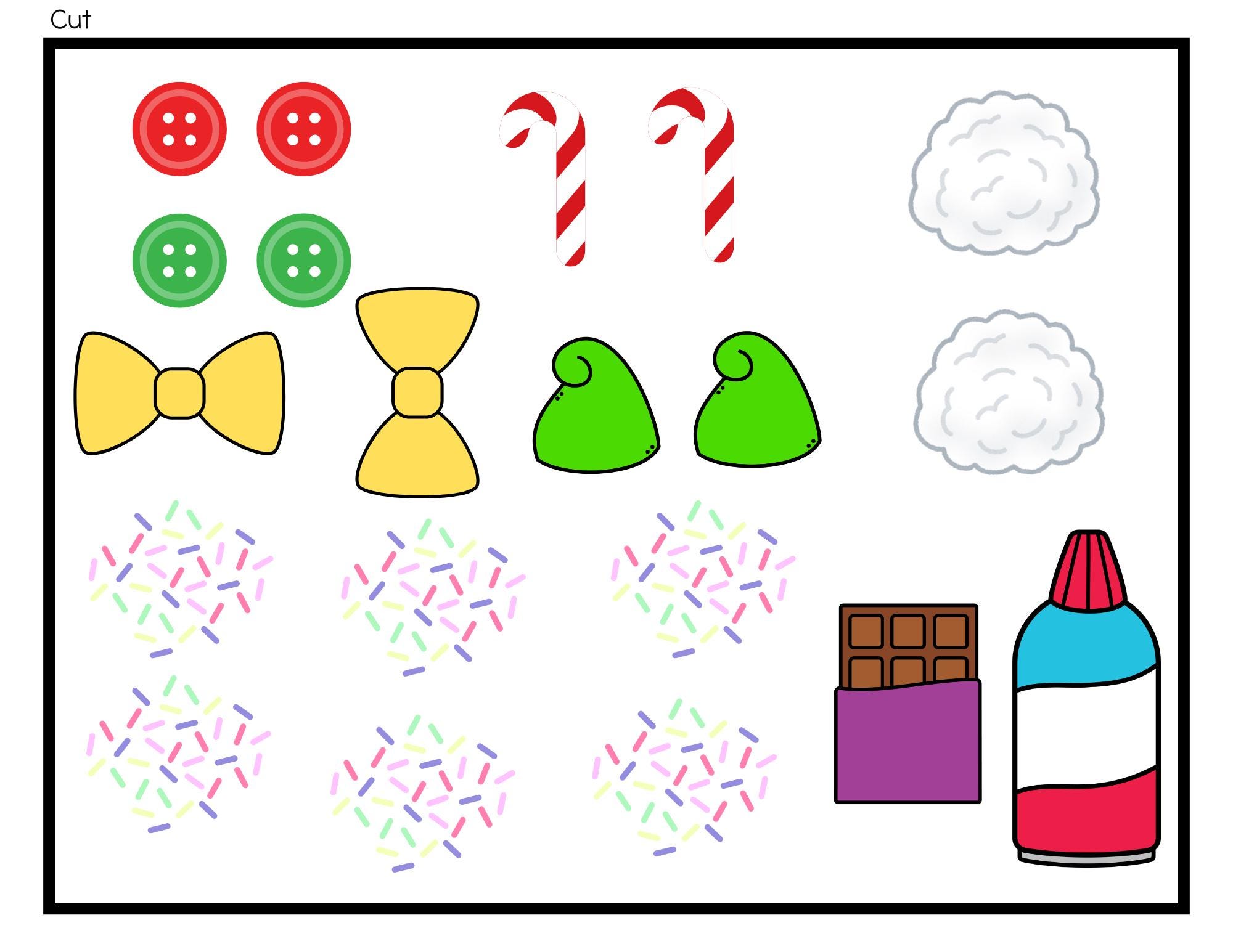 Gingerbread Bakery Dramatic Play Gingerbread Printables Holiday ...