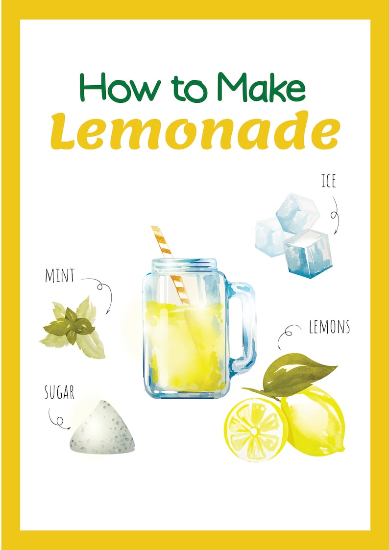 Lemonade Stand Dramatic Play Center - Etsy