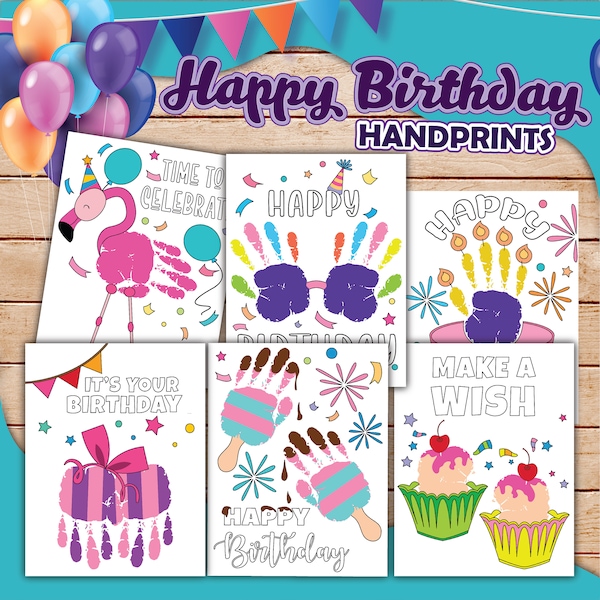 Handprint Keepsake - Etsy