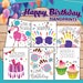 Happy Birthday Handprint Art | Handprint Keepsake From Child to Parent ...