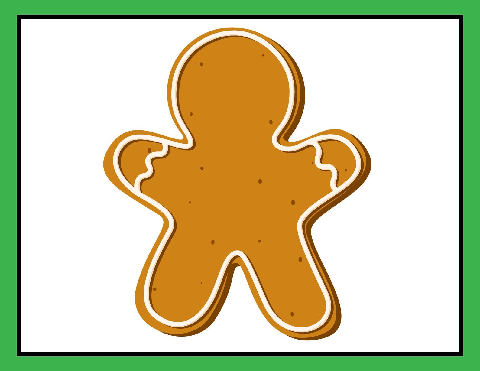 Gingerbread Bakery Dramatic Play Gingerbread Printables Holiday ...