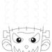 Frankenstein Halloween Scissor Skills Worksheets - Etsy