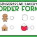 Gingerbread Bakery Dramatic Play Gingerbread Printables Holiday ...