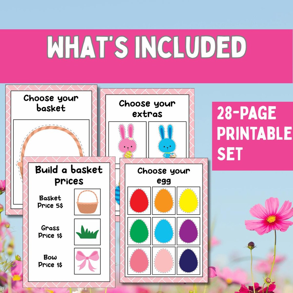Build a Basket Dramatic Play Easter Dramatic Play Spring Dramatic Play ...