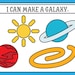 Space Play Dough Mats Outer Space Printables Science Center Space Kids ...