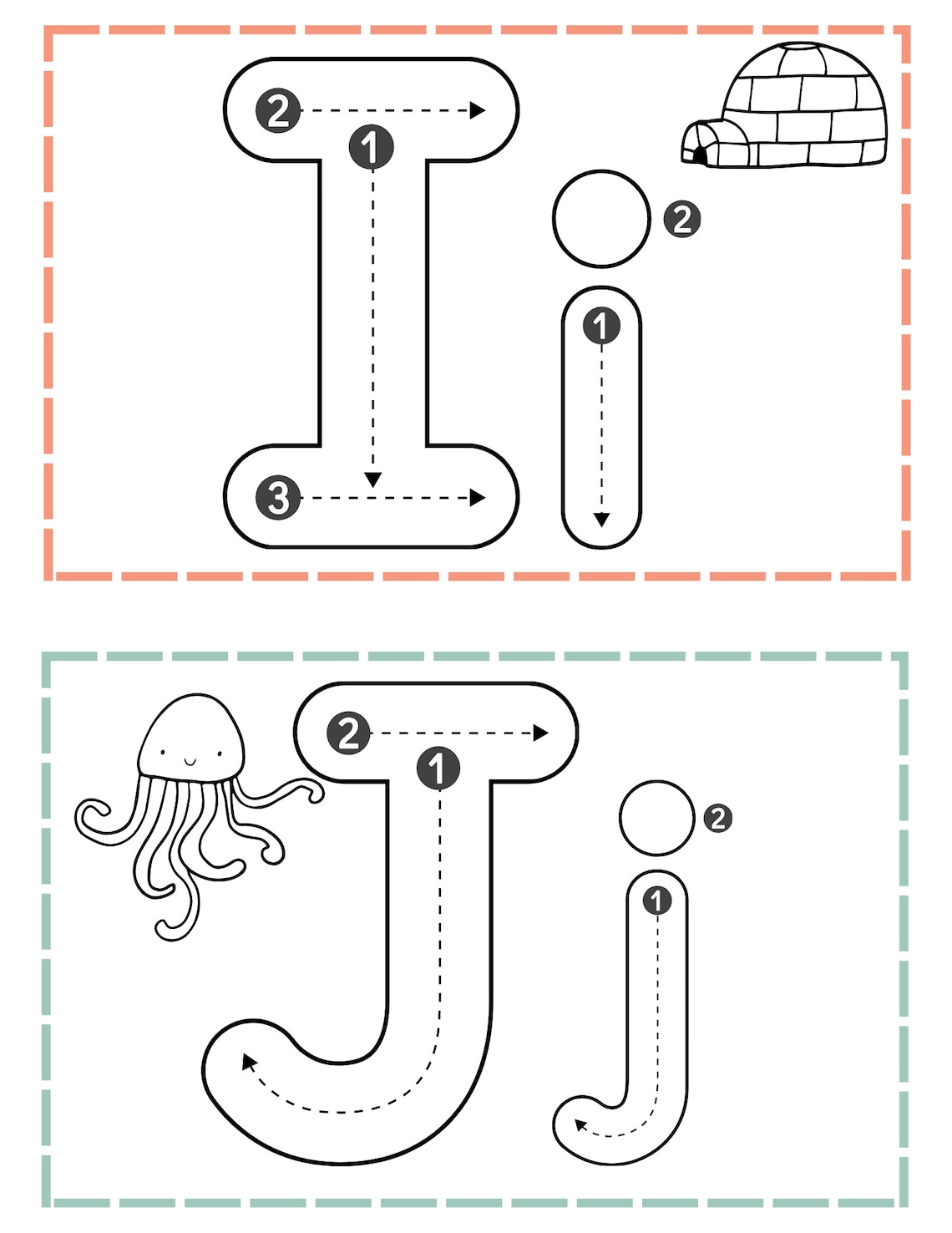 Alphabet Tracing Cards Preschool Printables Alphabet Play Doh Mats ...