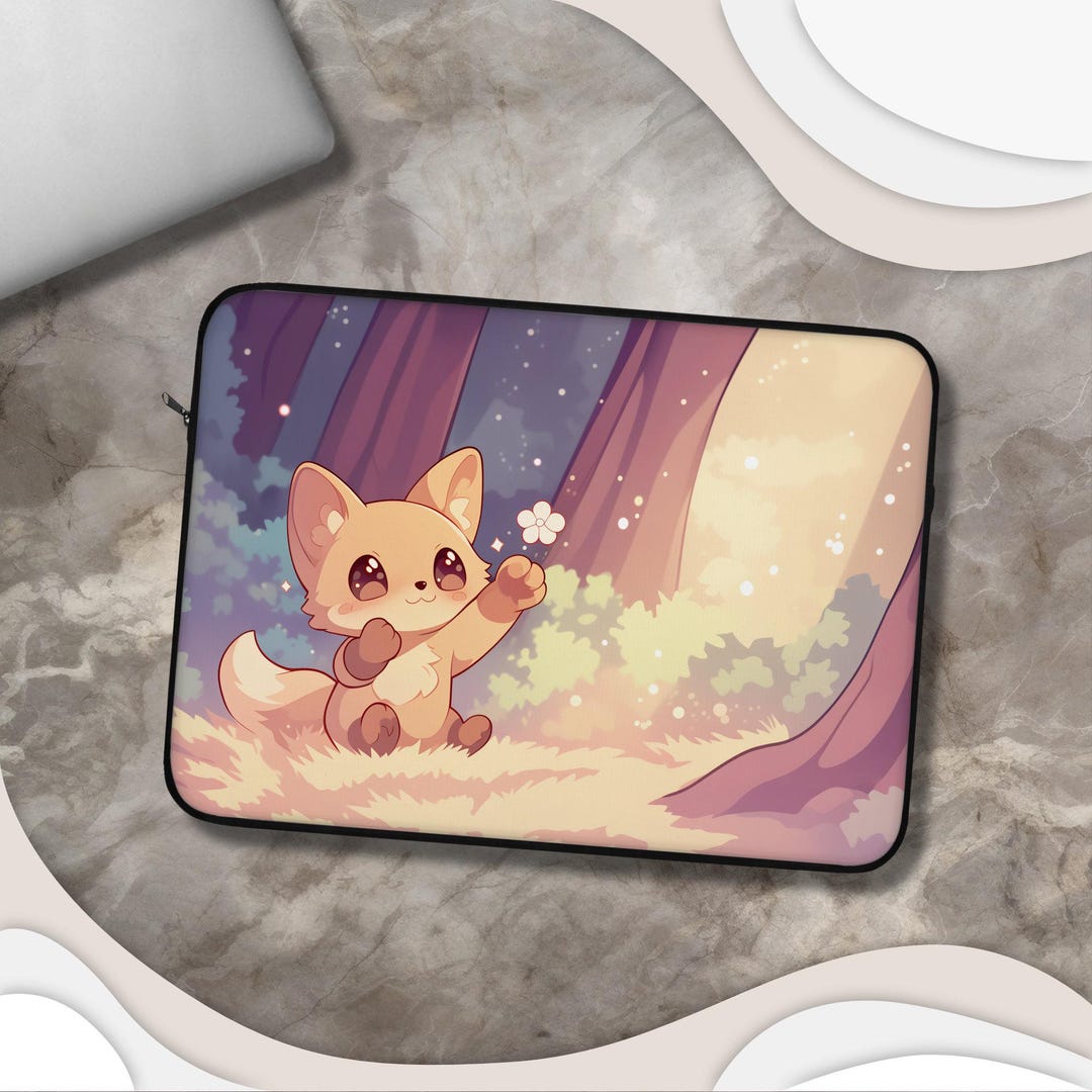 Cute Fox Laptop Sleeve iPad Sleeve,macbook Air 13 15 Pro 12 13 15 Inch ...