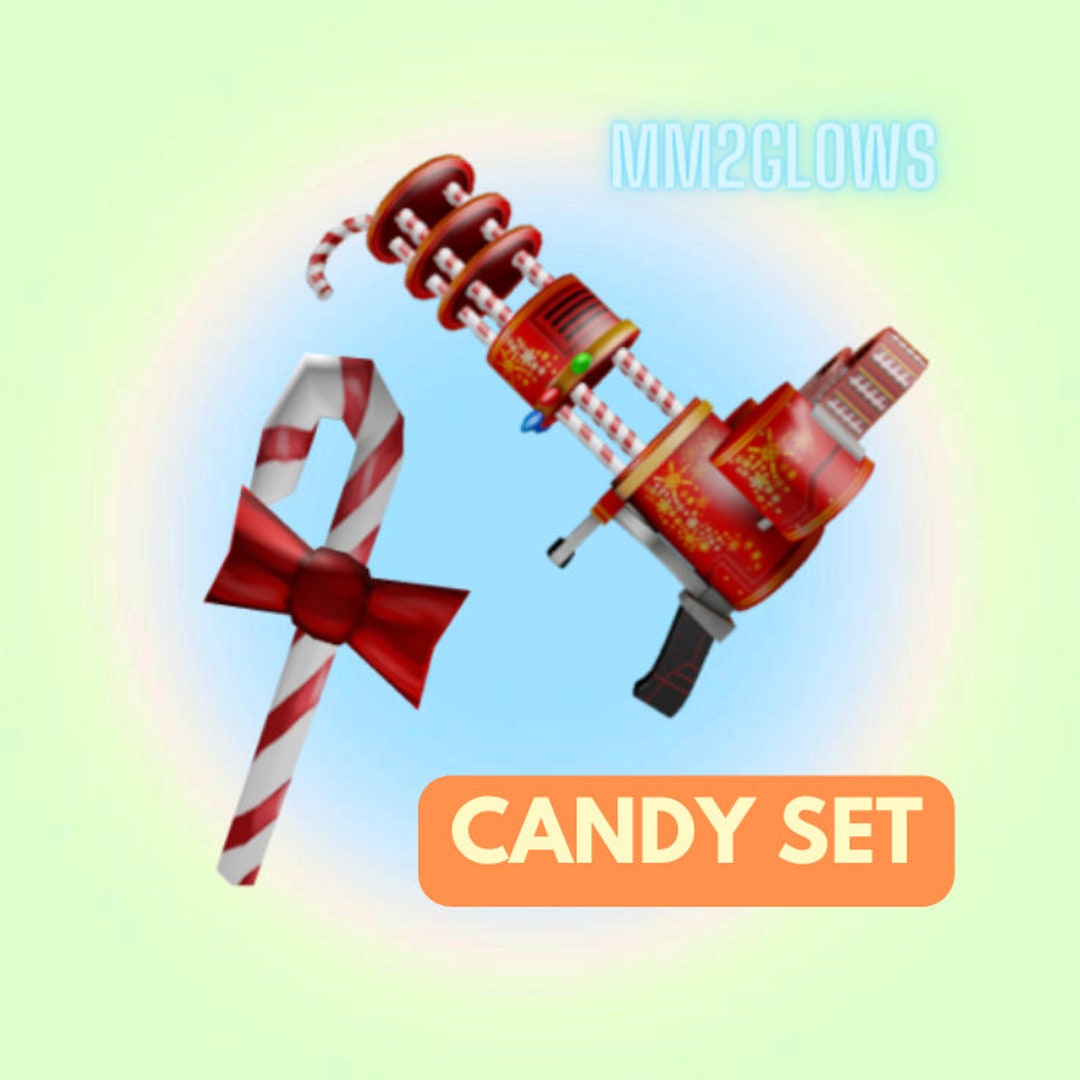 MM2 CANDY SET / Roblox Murder Mystery 2 Set / Candy Knife / Sugar Gun ...