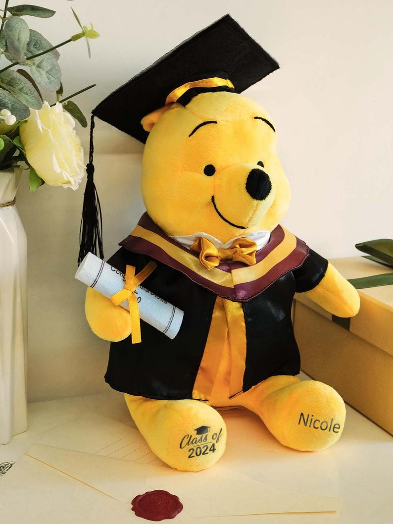 Personalized Grad. Bear Custom Graduation Gift, Custom Bear With ...